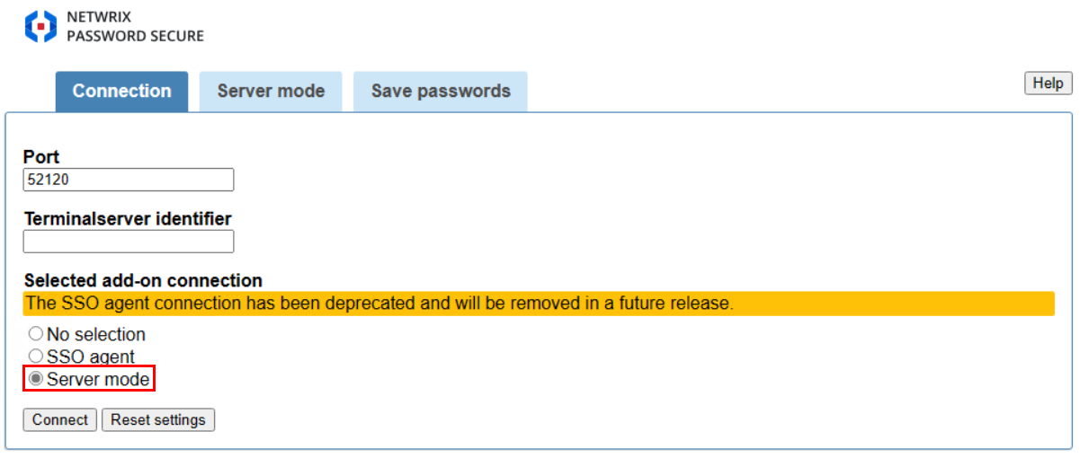 Eol The Sso Agent Connection Has Been Deprecated Netwrix Password Secure